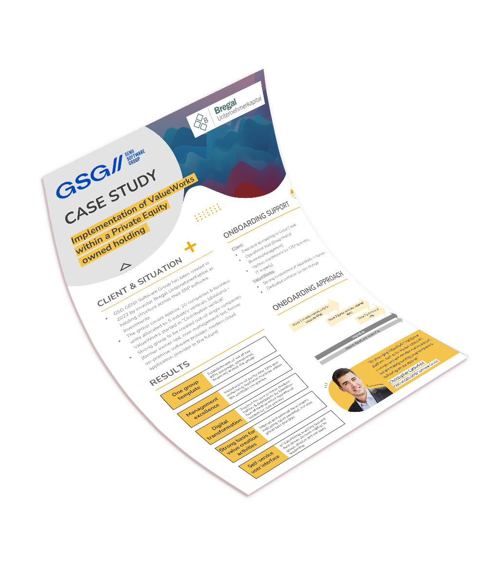 Case Study GSG ValueWorks
